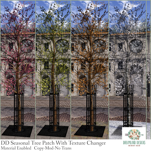Second Life Marketplace Dd Seasonal Tree Patch Add
